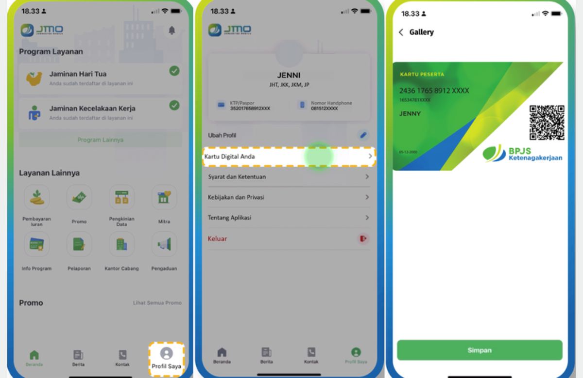 Cetak Kartu BPJS Lewat Aplikasi dan Website - Jobnas